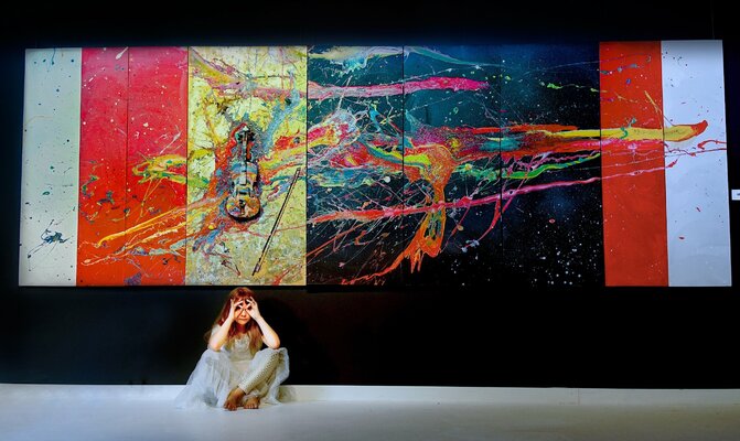 Aelita Andre: Artista Pintor, Escultora contemporáneo (Australia ...