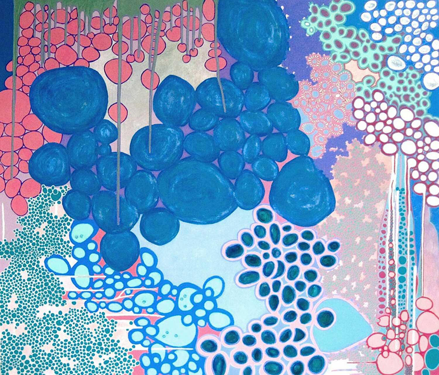 Estuary by Rebecca Jacoby (2013) : Painting Acrylic, Oil on Canvas ...