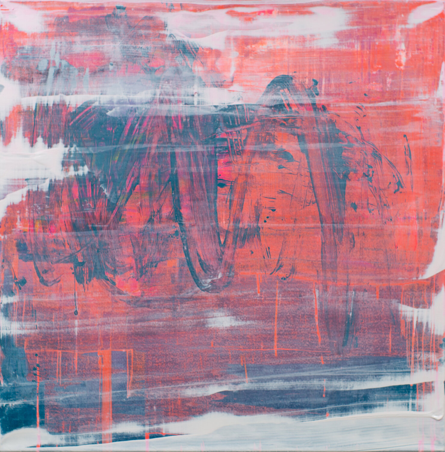 OOOH YES! von Maike Barbara Maier (2023): Malerei Acryl, Öl auf ...