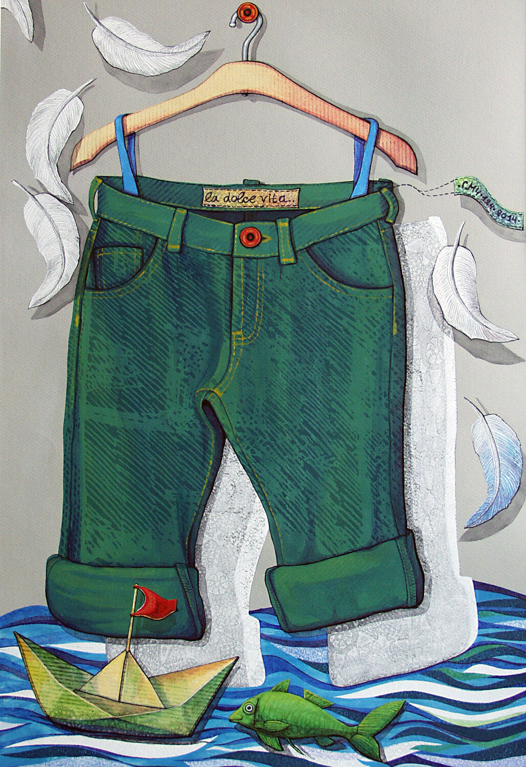 " The universe is my oyster " by Galia Chuntova (2014) : Work on Paper ...